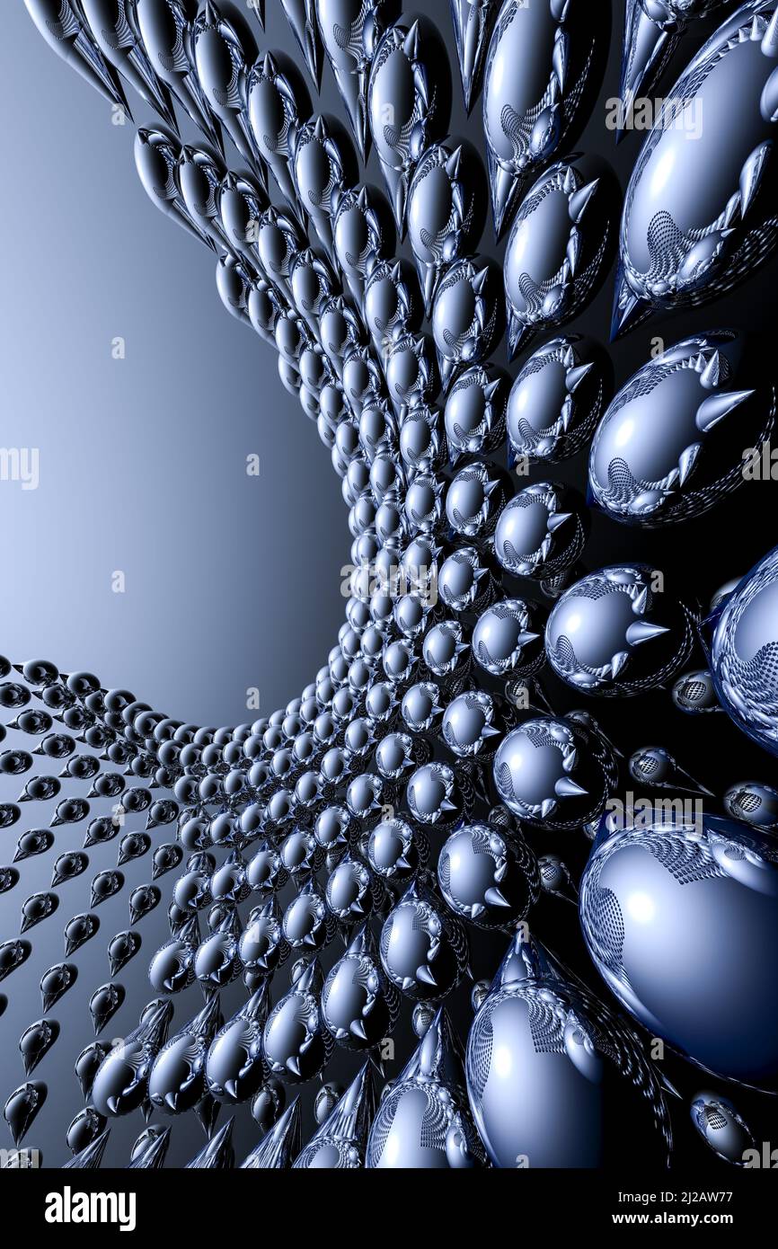 3D Art Metall Stock Photo - Alamy