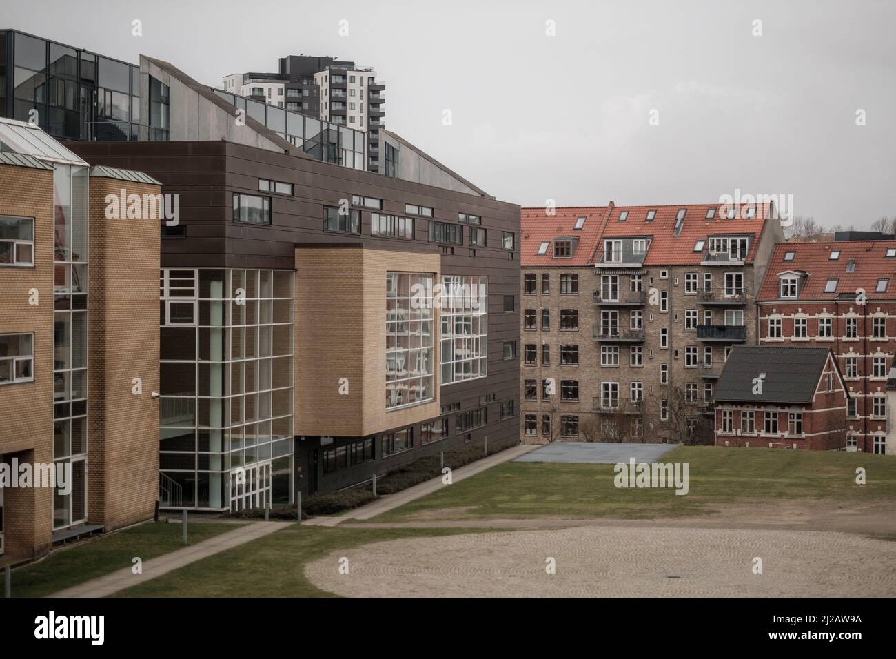 Aarhus city hall tower view hi-res stock photography and images - Alamy