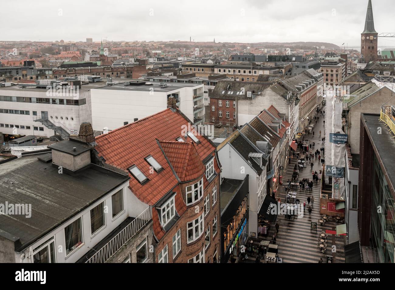 Aarhus clock tower hi-res stock photography and images - Alamy