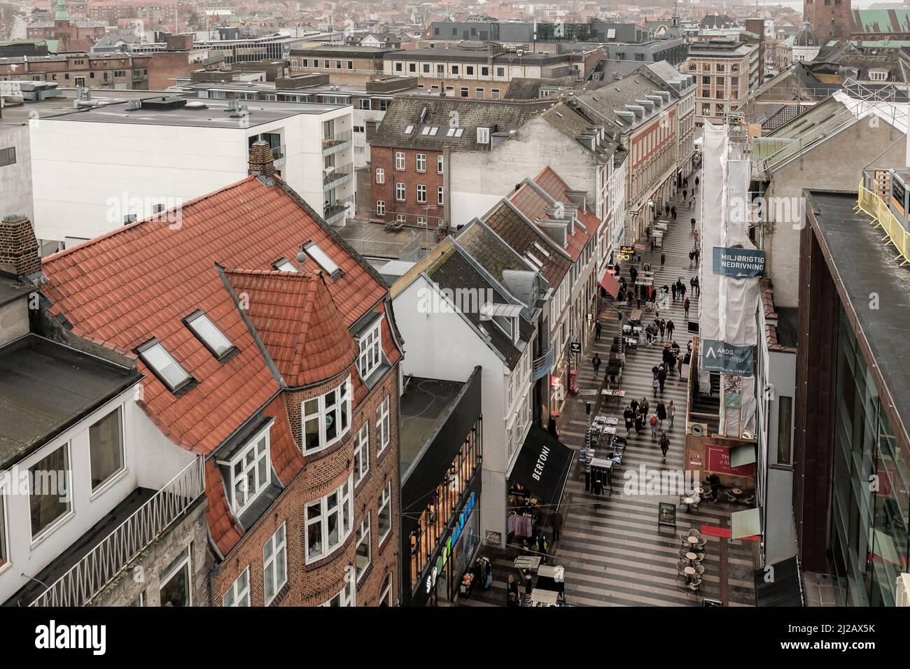Aarhus clock tower hi-res stock photography and images - Alamy