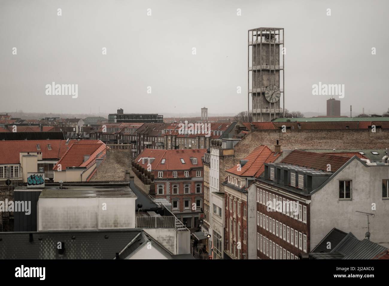 Aarhus city hall tower view hi-res stock photography and images - Alamy