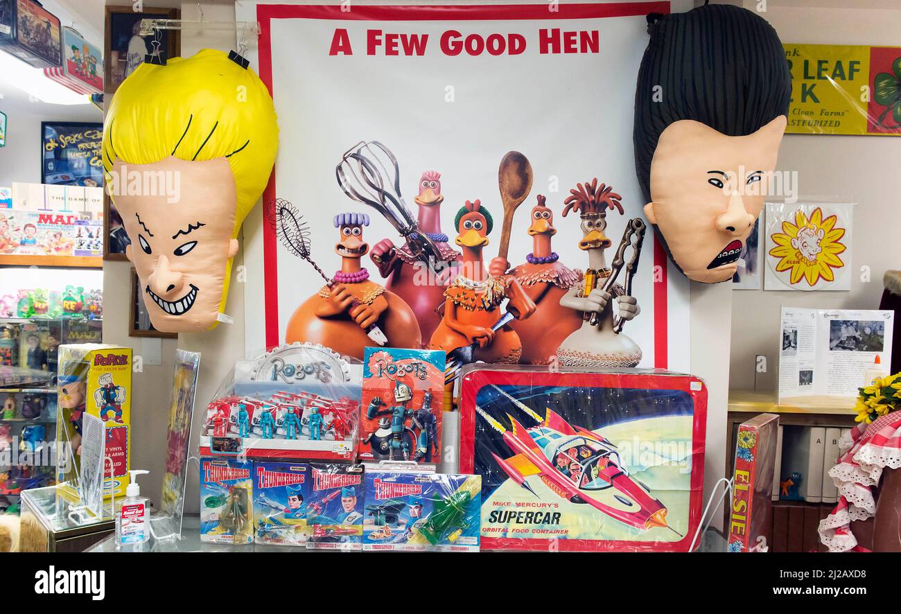 Cheshire, Connecticut, USA. 30th Mar, 2022. The Barker Character, Comic ...