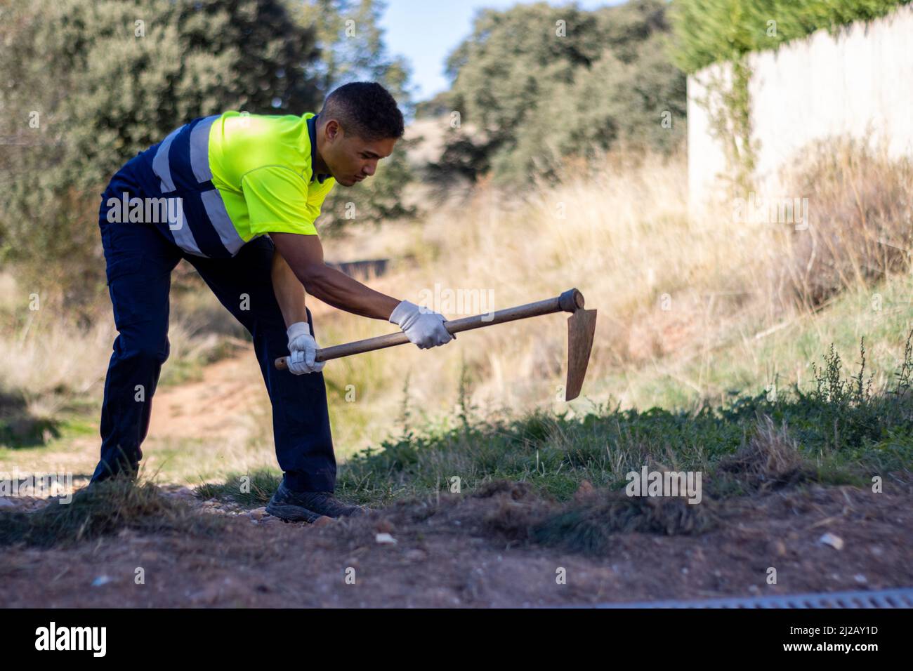 Plowing hoe hi-res stock photography and images - Alamy