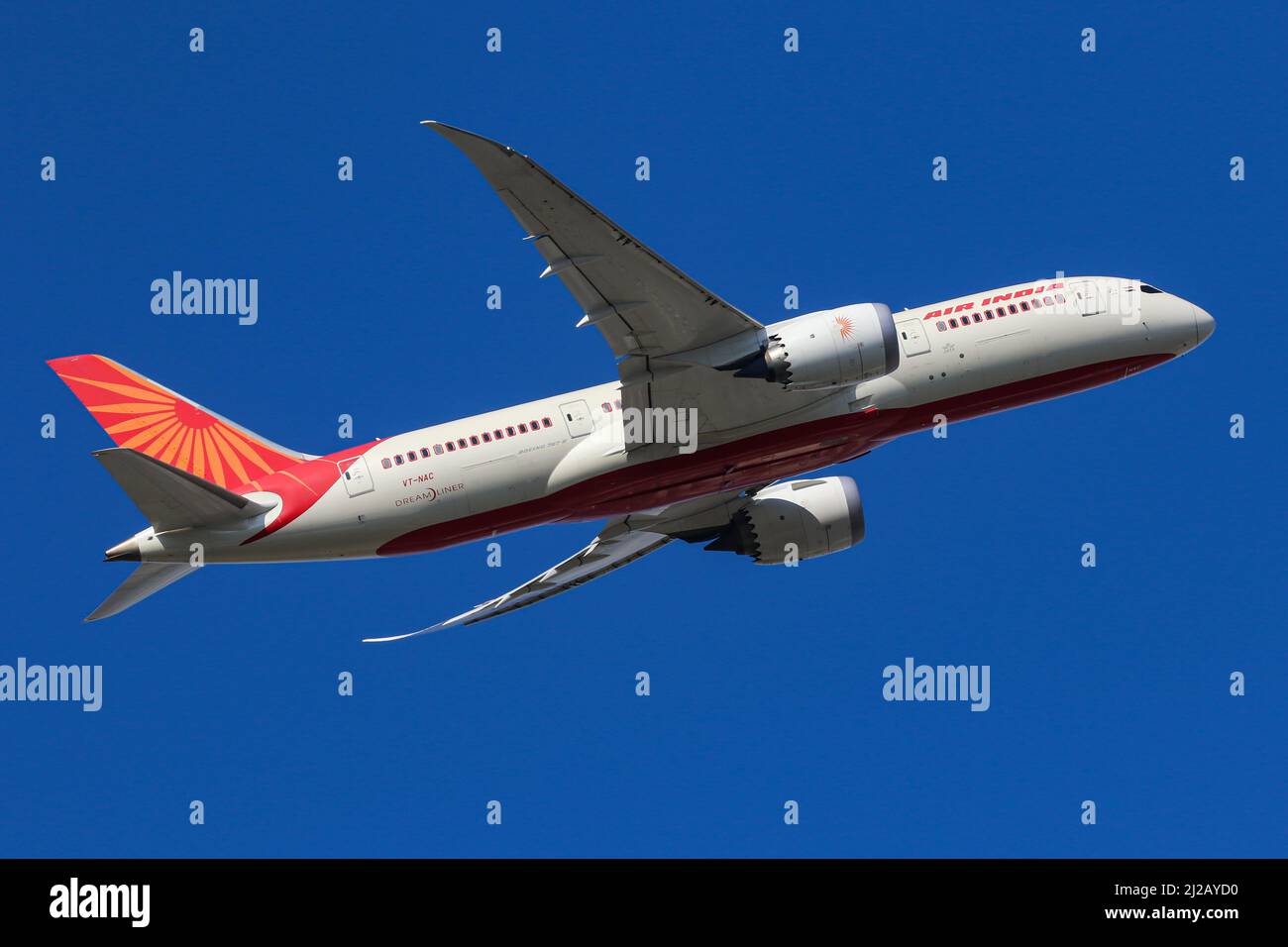 Boeing 787 8 dreamliner vt nac air india hi-res stock photography and ...