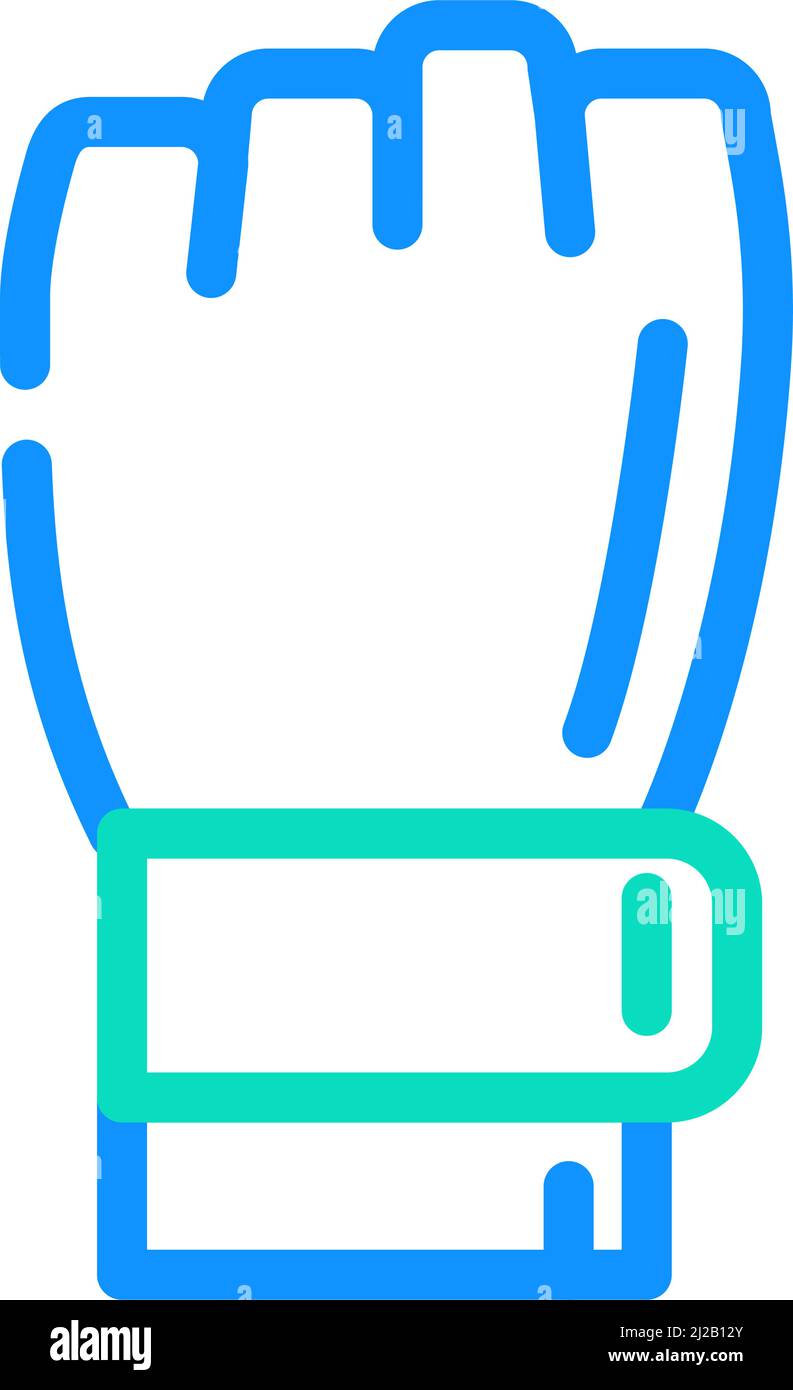 mma fight sport color icon vector illustration Stock Vector Image & Art ...