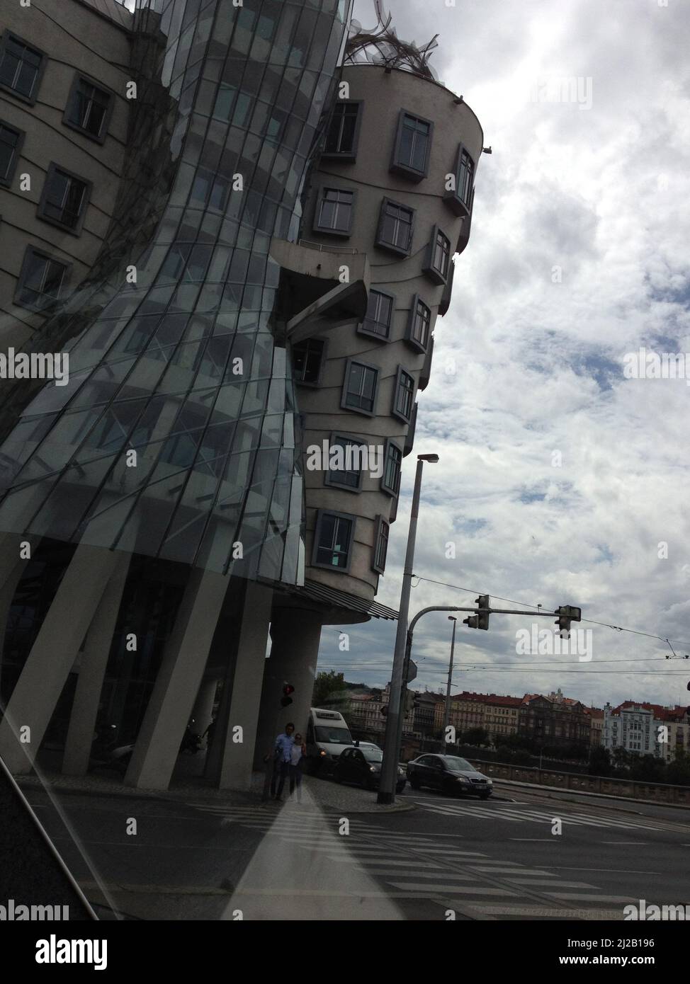 Prague Dancing House Stock Photo - Alamy