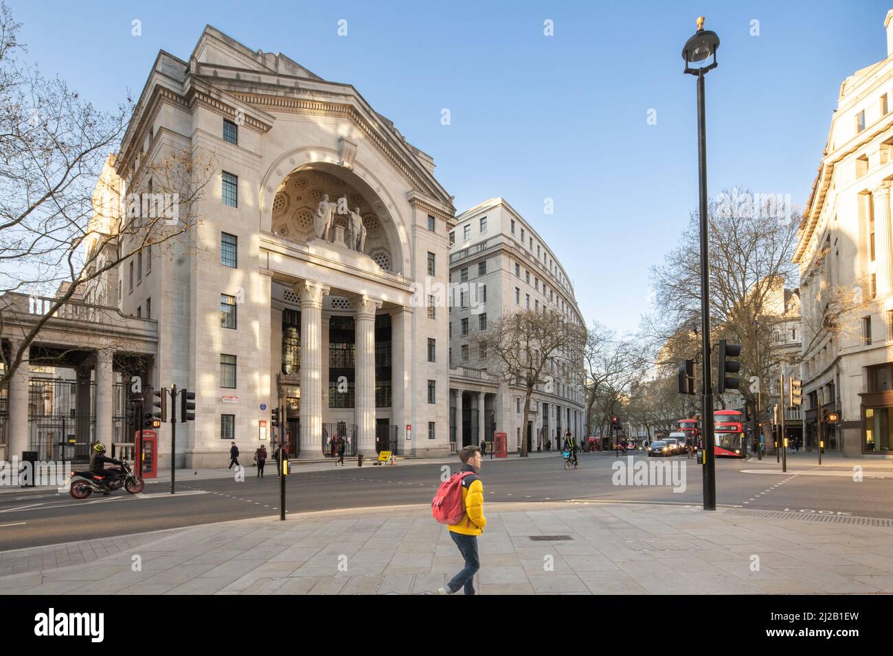 Bush House is a Grade II listed building at the southern end of ...