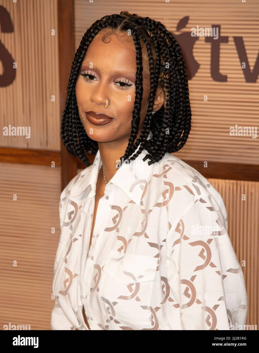 Iamddb attends the “Slow Horses” UK Premiere at Regent Street Cinema on ...