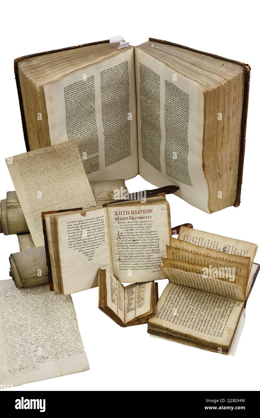 15th century books Cut Out Stock Images & Pictures - Alamy