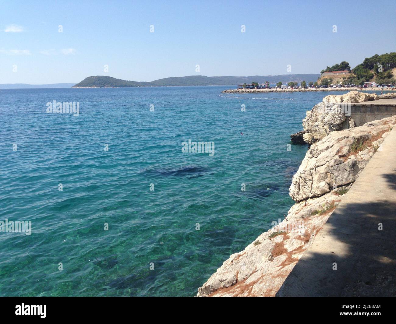 Summer in Split Croatia Stock Photo - Alamy