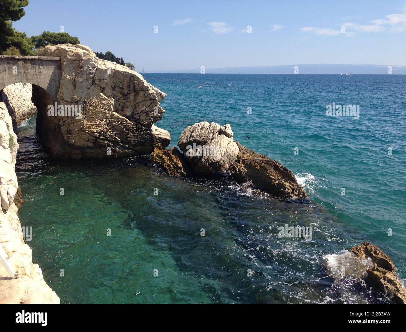Summer in Split Croatia Stock Photo - Alamy