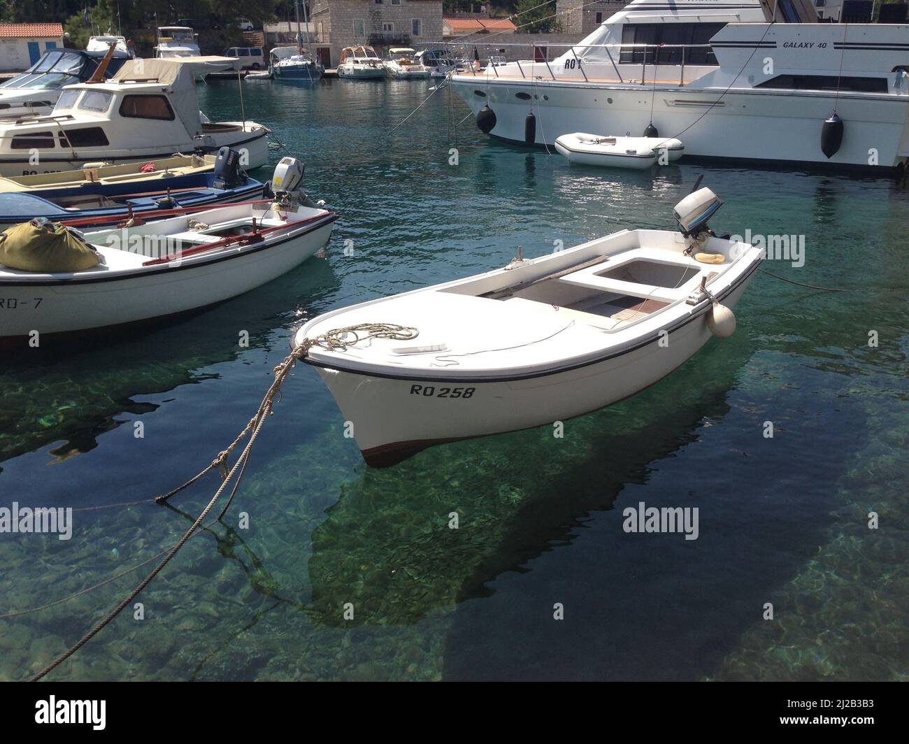 Summer in Split Croatia Stock Photo - Alamy