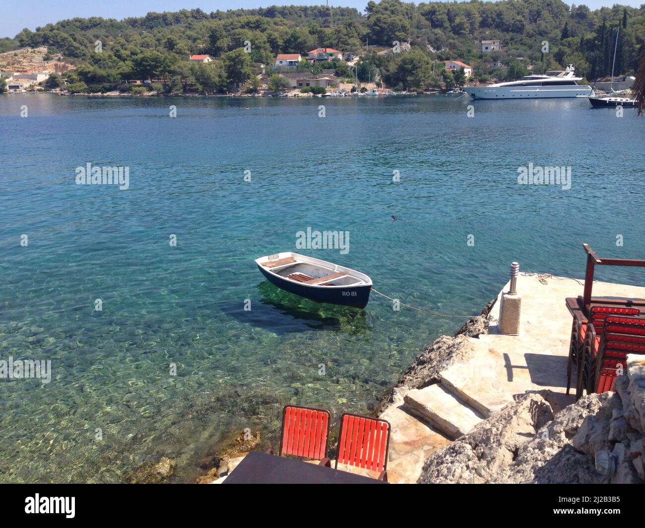 Summer in Split Croatia Stock Photo - Alamy