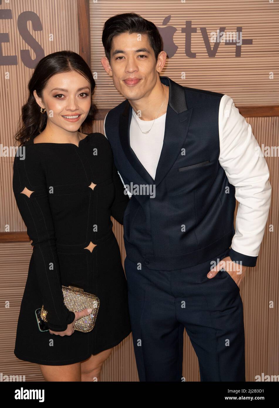 Christopher Chung and Guest attends the “Slow Horses” UK Premiere at ...