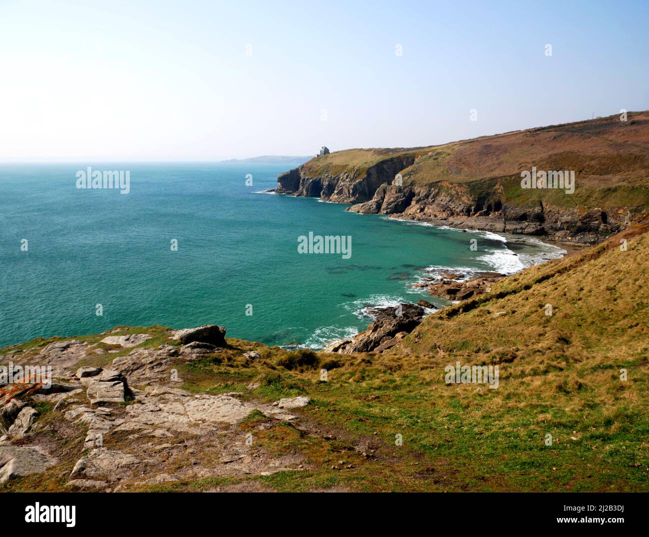 Rinsey Head and Rinsey Cove, Porthleven, Cornwall Stock Photo - Alamy
