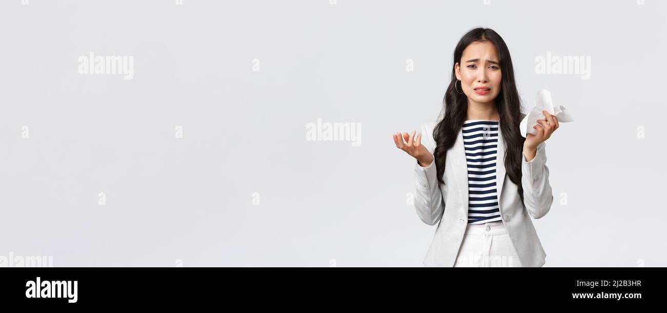 Business, finance and employment, female successful entrepreneurs ...