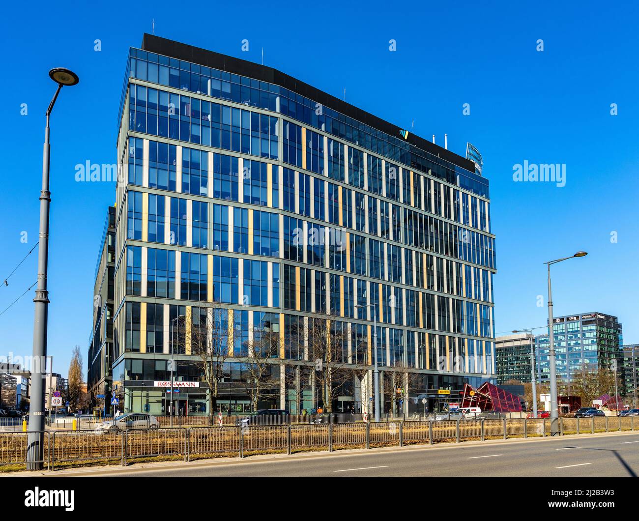 Warsaw, Poland - March 18, 2022: Proximo Park complex by Reico Ceske ...