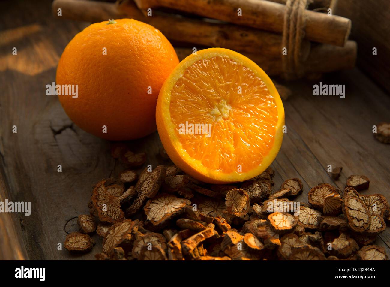 Halved cut food juicy delicious hi-res stock photography and images - Alamy