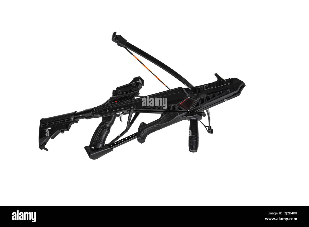 Modern crossbow isolate on a white background. Quiet weapon for hunting ...