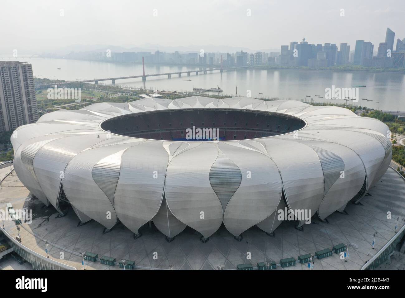 Olympic stadium areial view hi-res stock photography and images - Alamy