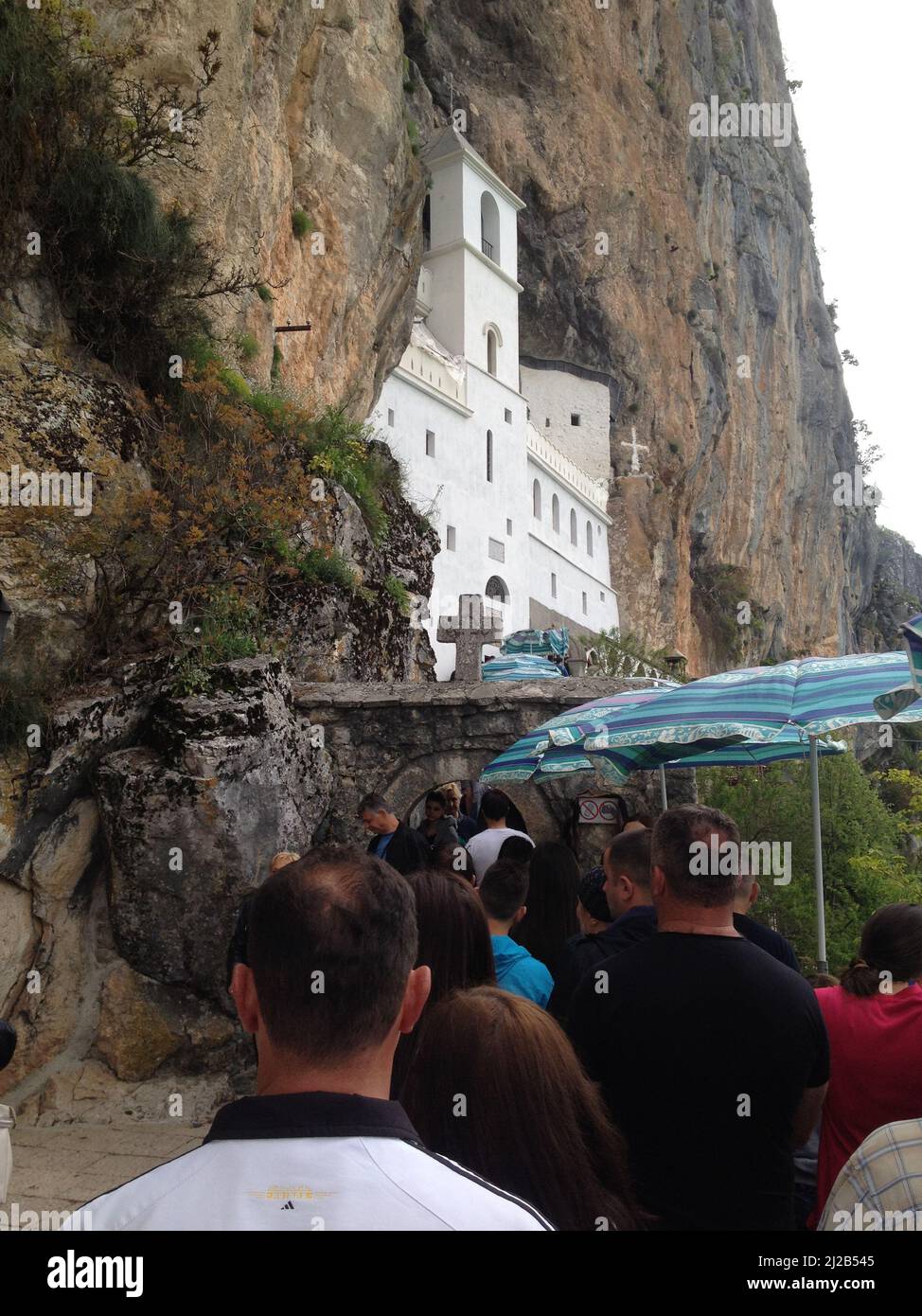 Ostrog Monastery in Montenegro Stock Photo - Alamy
