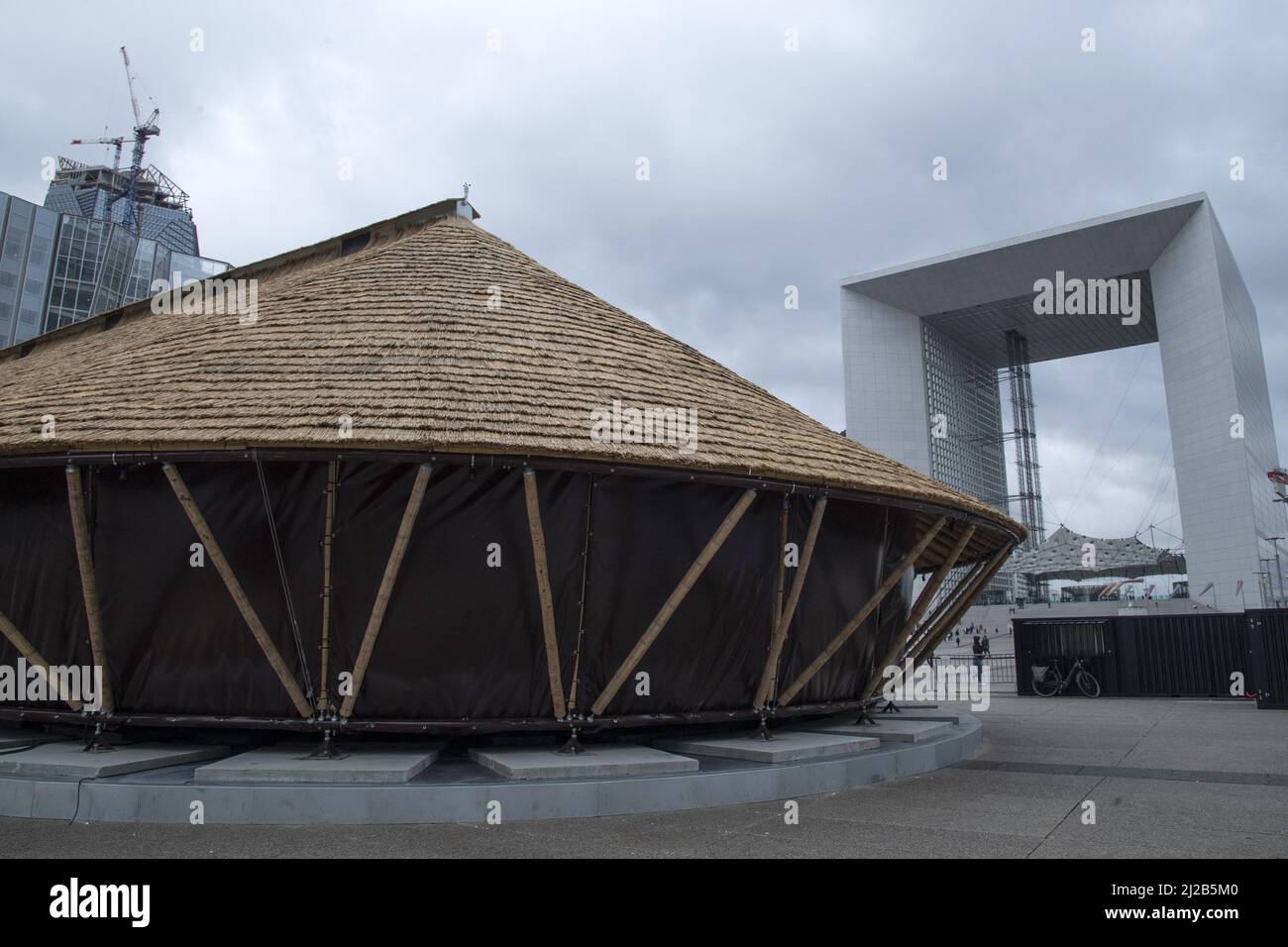 Paris, France. 31st Mar, 2022. General atmosphere during the Sebastiao ...
