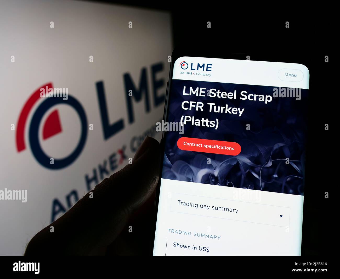 Lme logo hi-res stock photography and images - Alamy