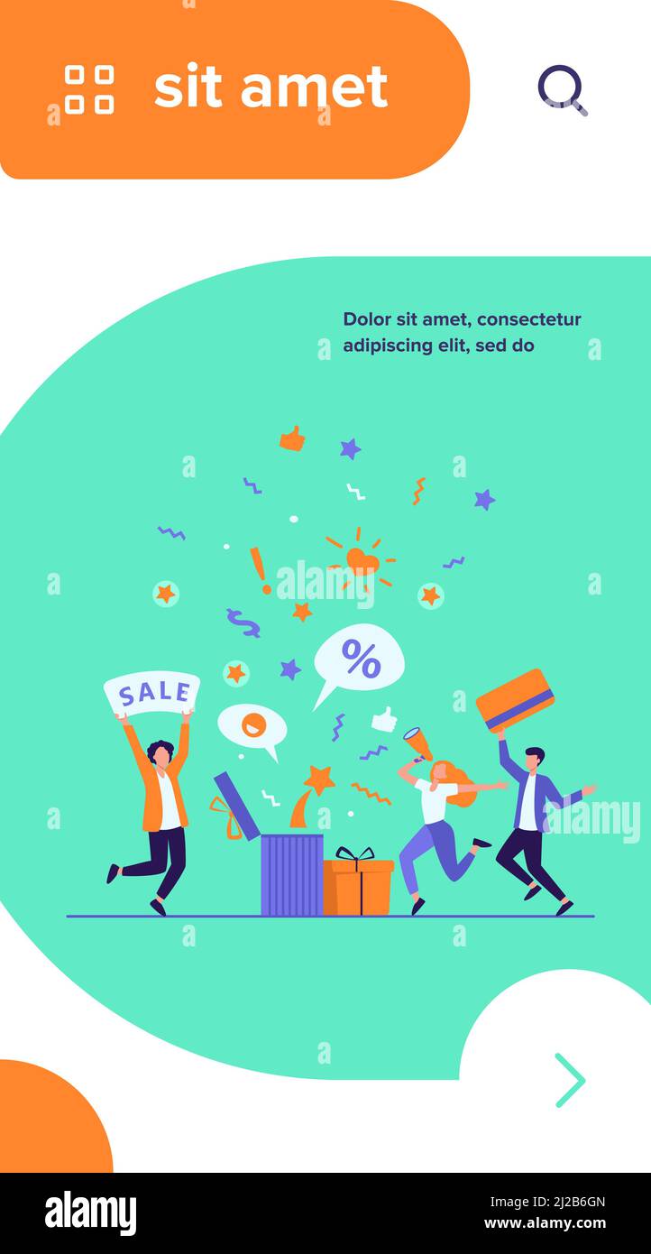 Announcing sale Stock Vector Images - Alamy