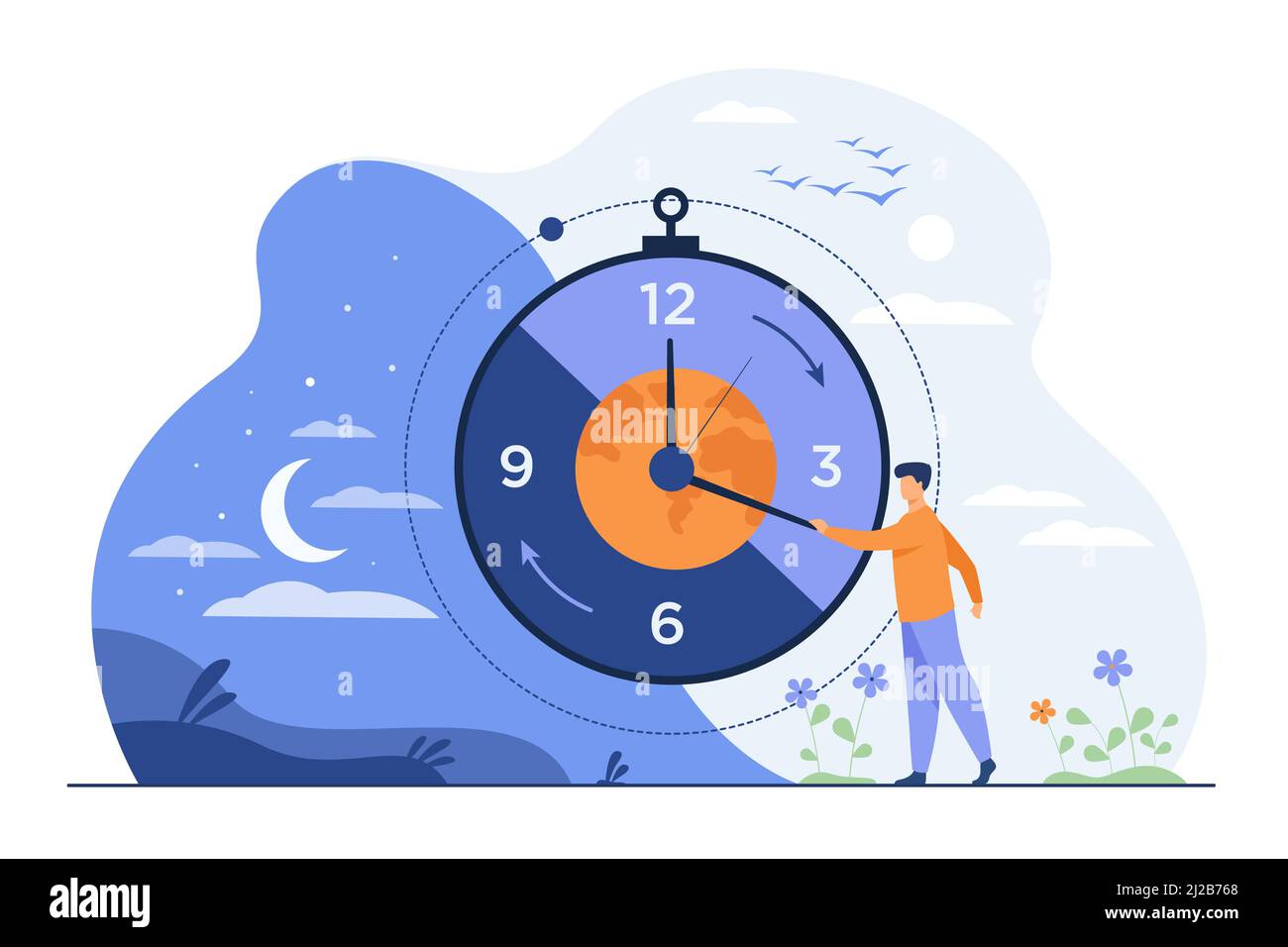 Cool Moving Clock Backgrounds