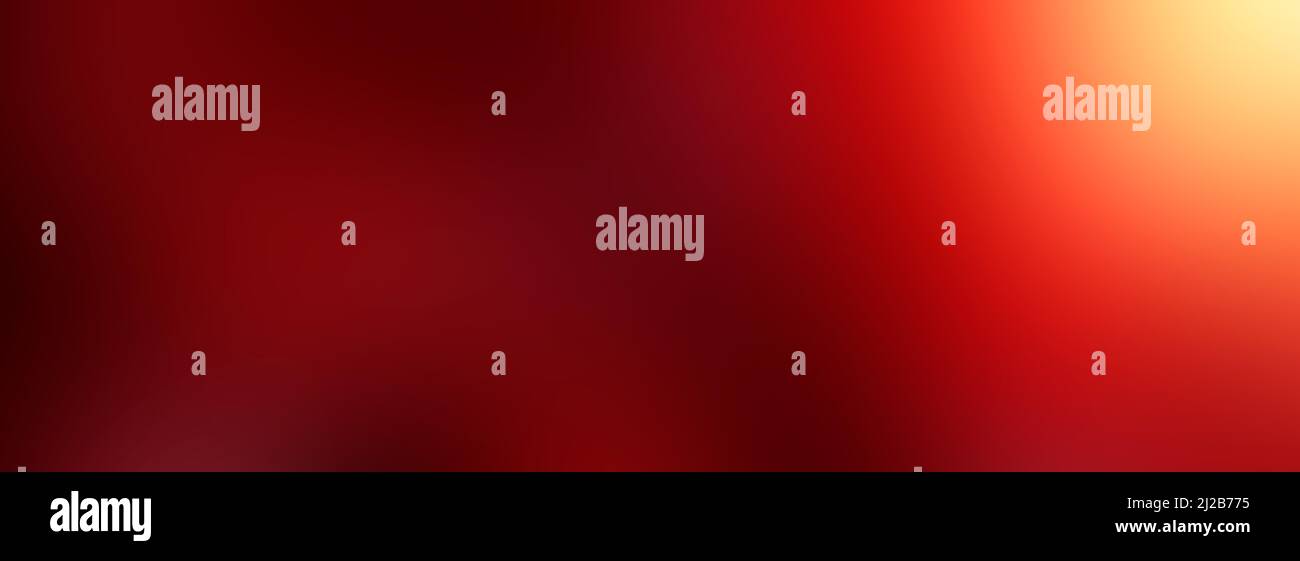 Blurred red color banner background. Gradient, smooth gradation bright ...