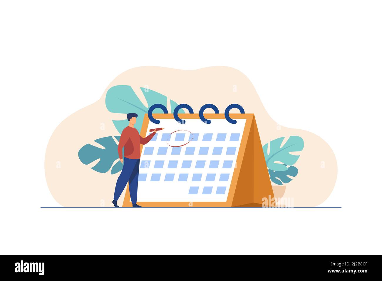 Man marking Stock Vector Images - Alamy