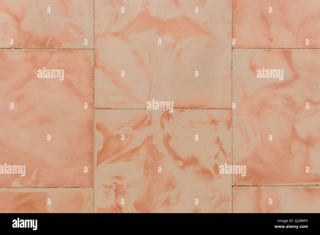 Orange color wall background floor surface with abstract pattern light ...