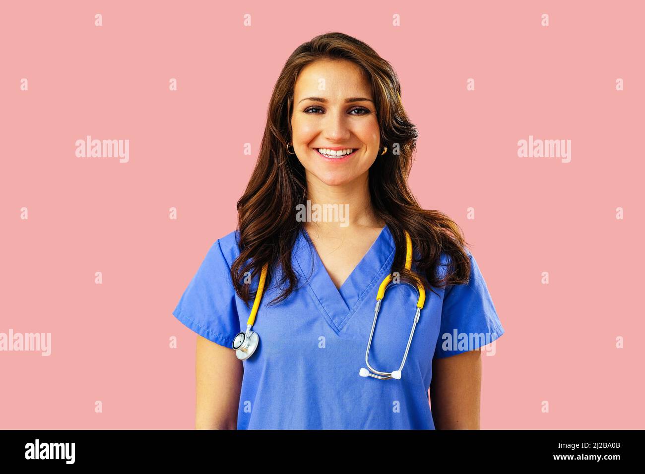 Person in blue uniform hi-res stock photography and images - Alamy