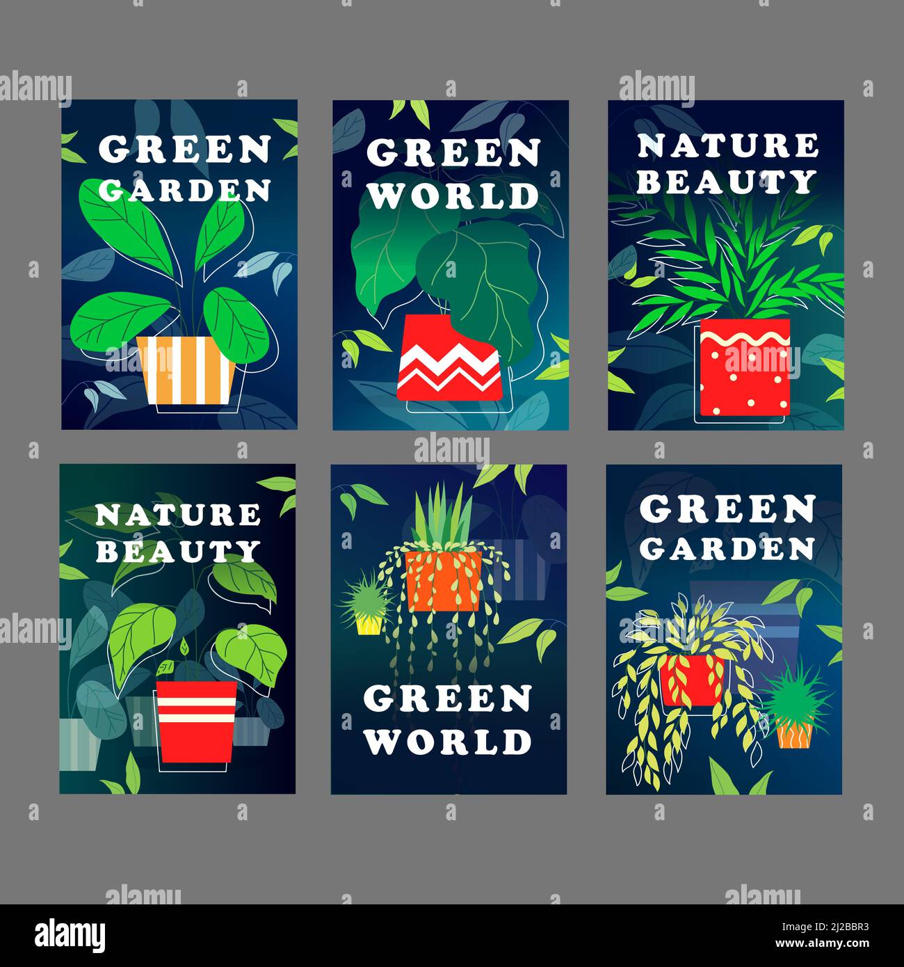 Flower shop of the world Stock Vector Images - Alamy