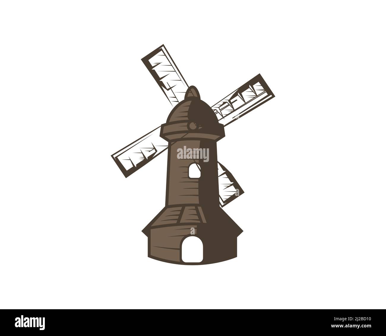 Windmill renewable energy Cut Out Stock Images & Pictures - Alamy