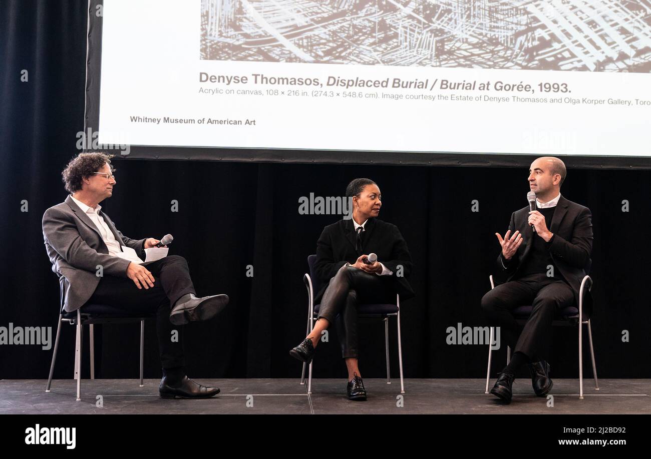 New York, NY - March 29, 2022: Director Adam D. Weinberg in ...