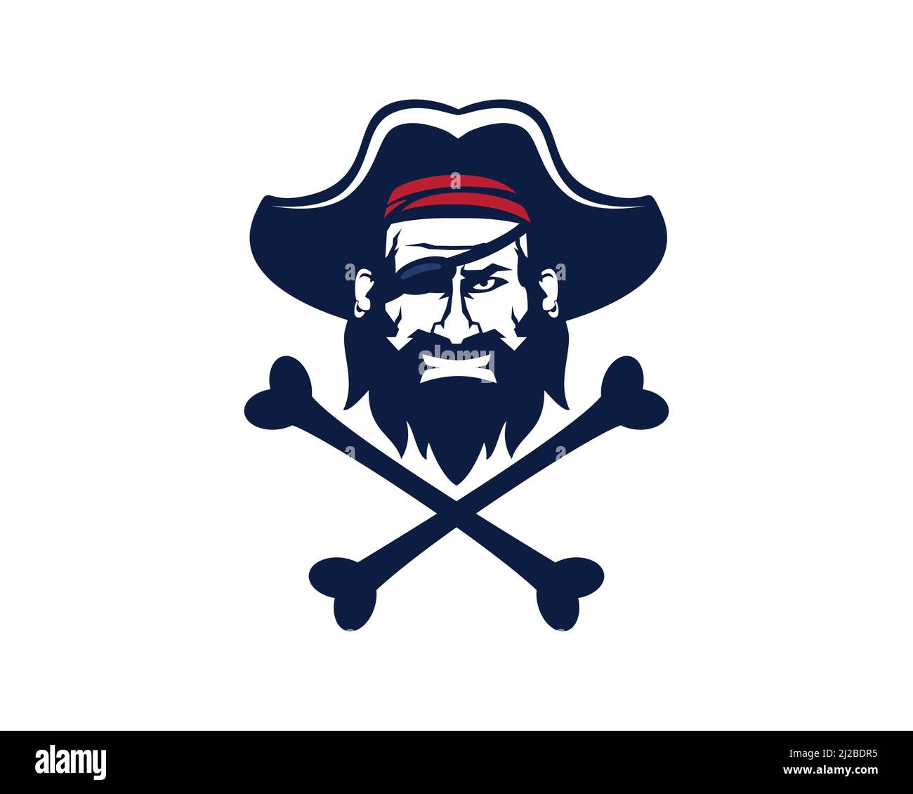 Captain sailing ship Stock Vector Images - Alamy