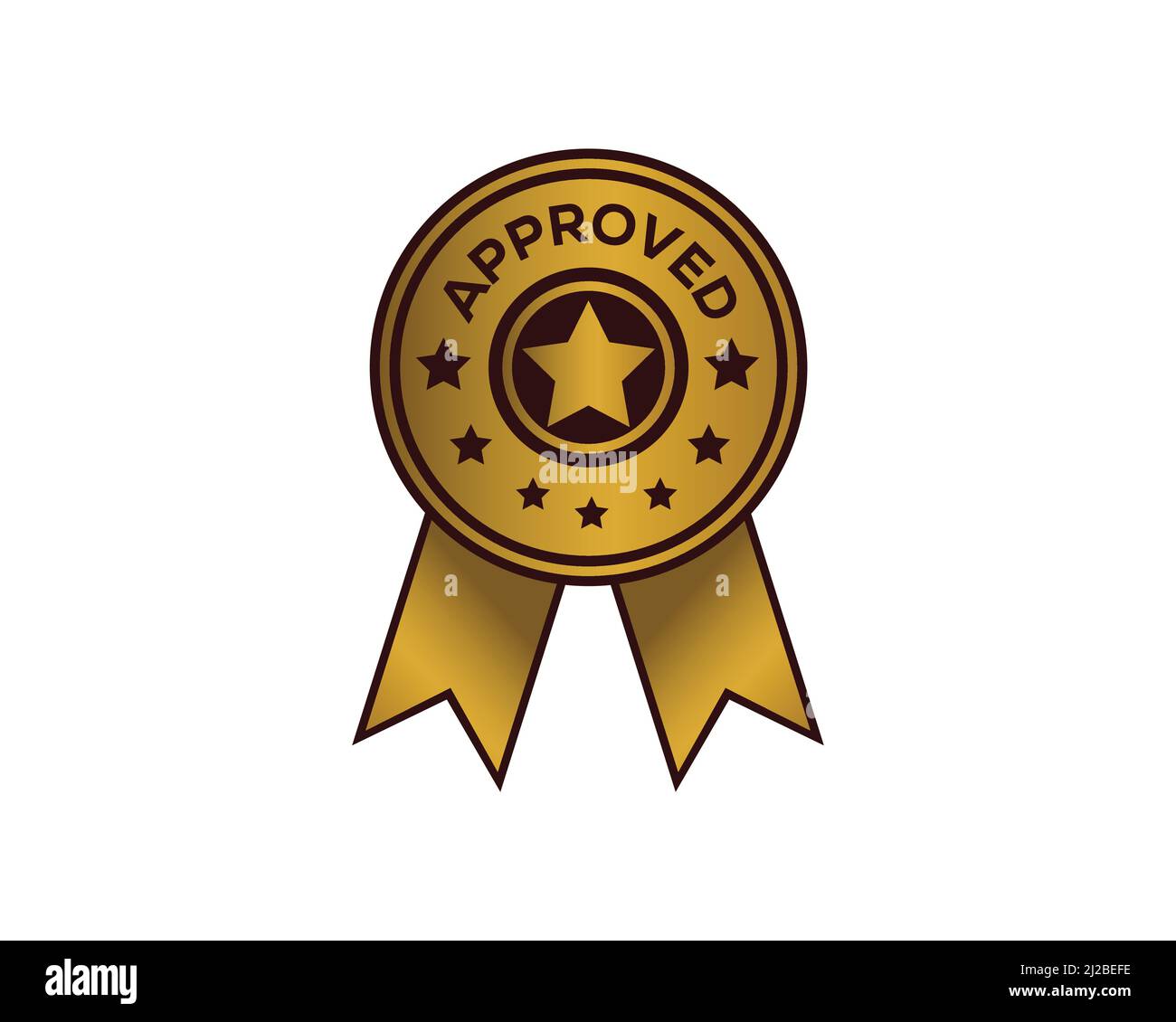 Check mark confirmation badge Stock Vector Images - Alamy
