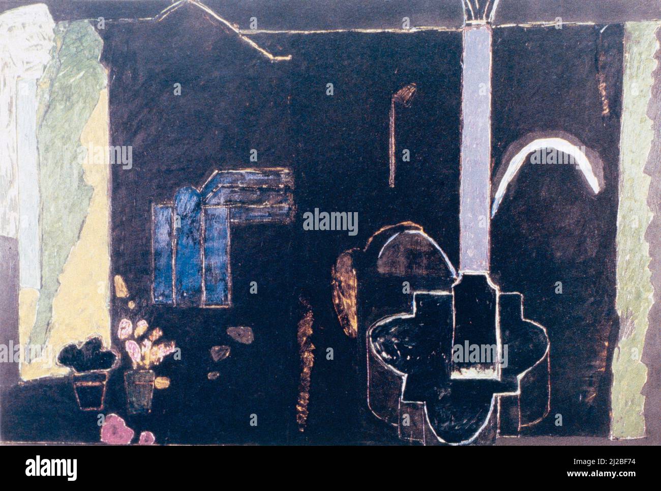 Place, artwork by French artist Vincent Bioules, 1990s Stock Photo - Alamy