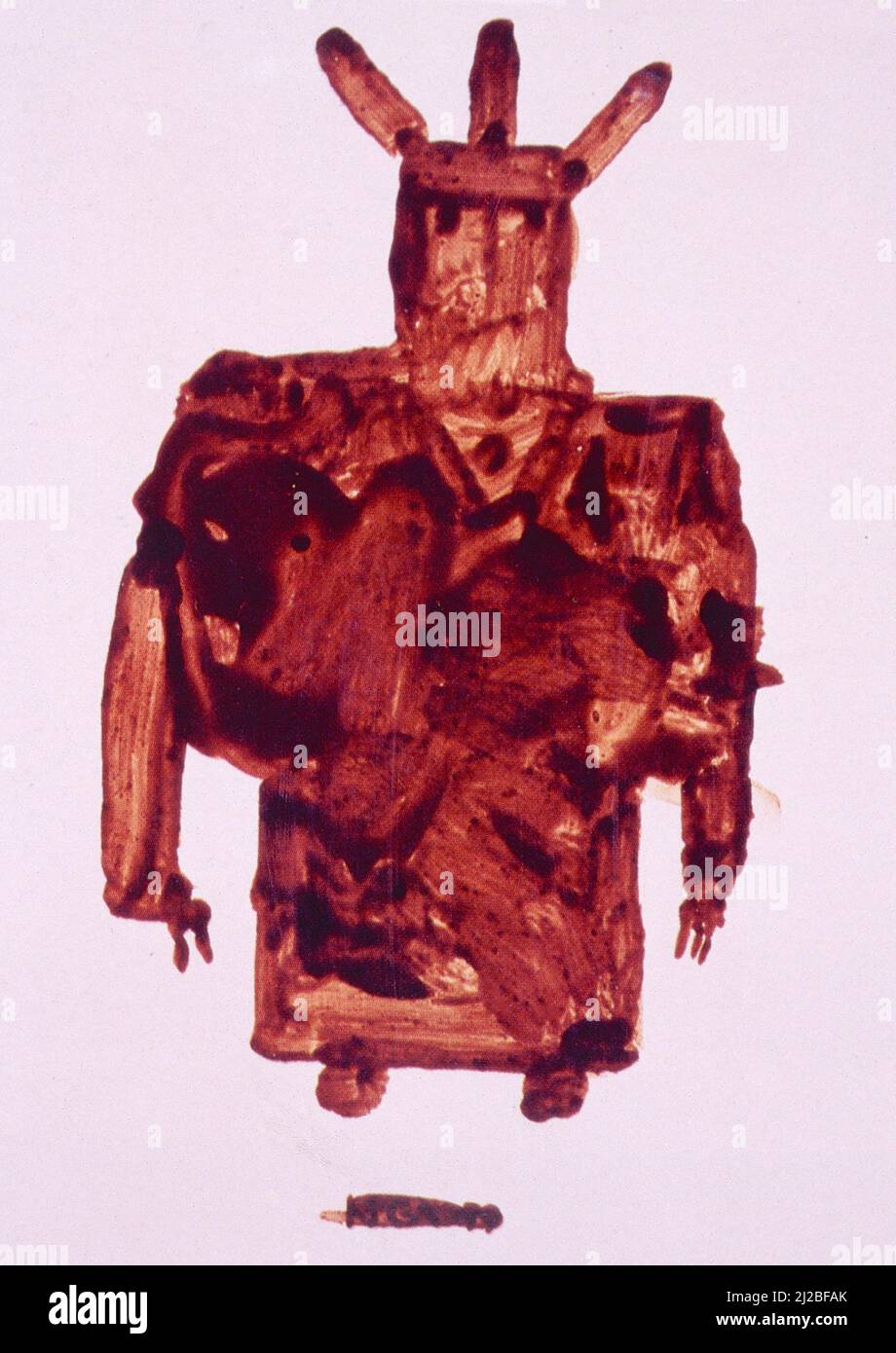 Le Jus, artwork by French artist Gerard Gasiorowski, 1978 Stock Photo ...