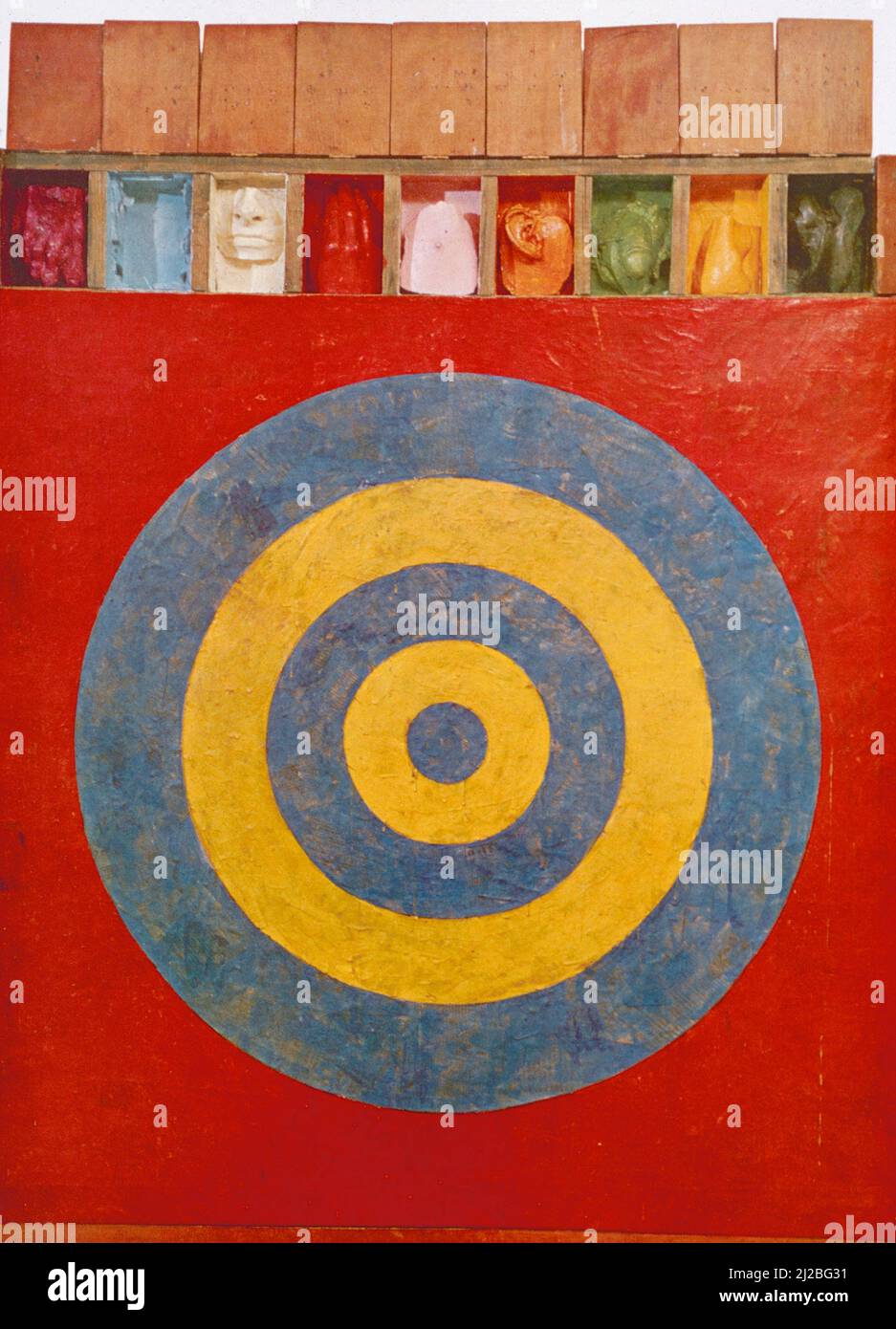 Target with Four Faces, Artwork by American artist Jasper Johns, 1955 ...