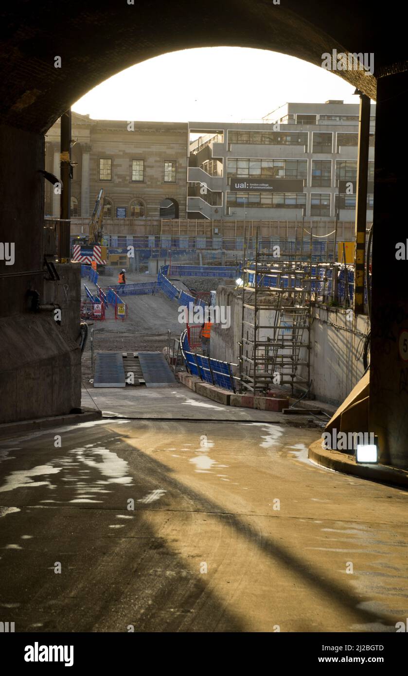 Construction work, for office blocks and housing buildings as part of ...