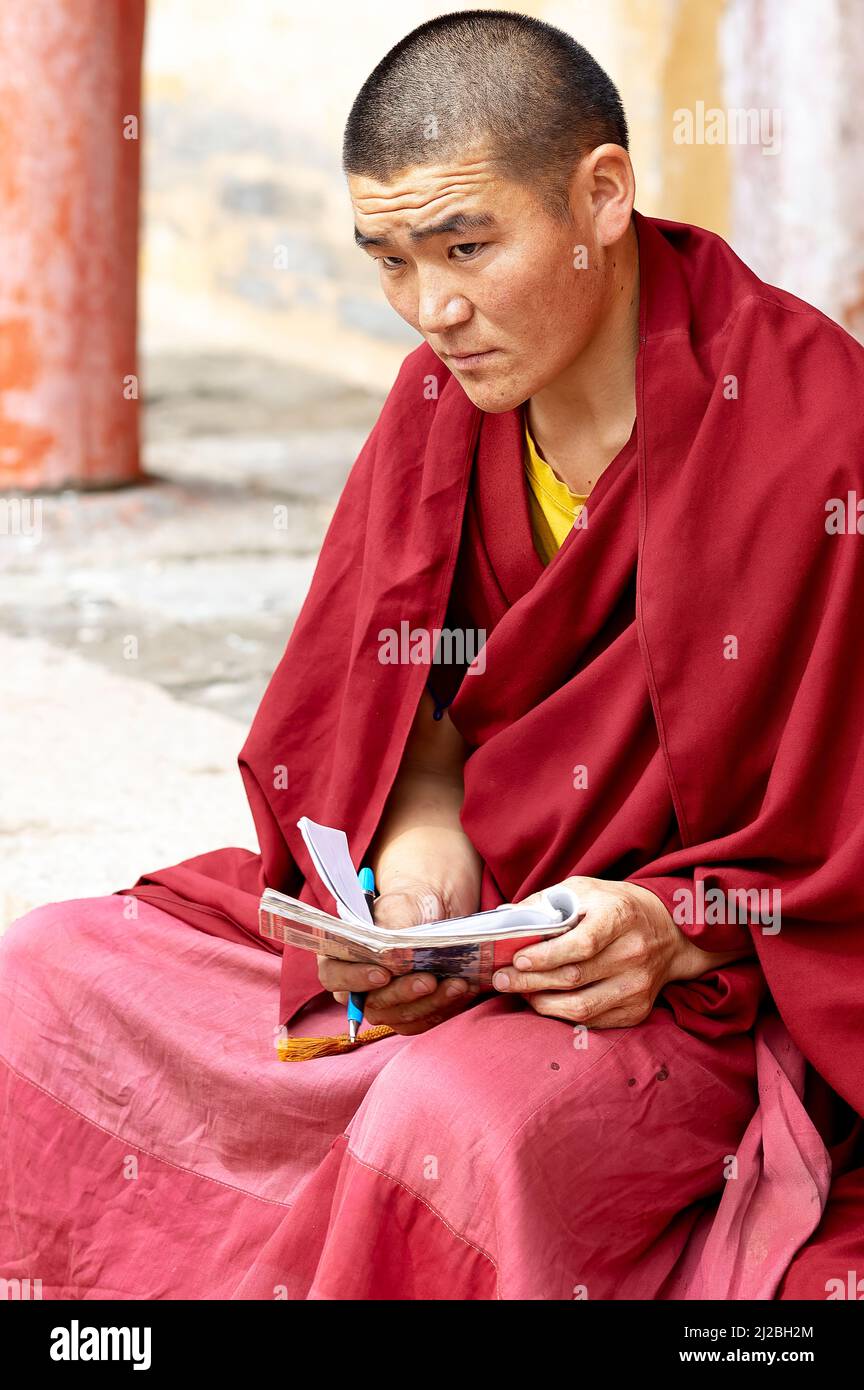 Handsome monk hi-res stock photography and images - Alamy