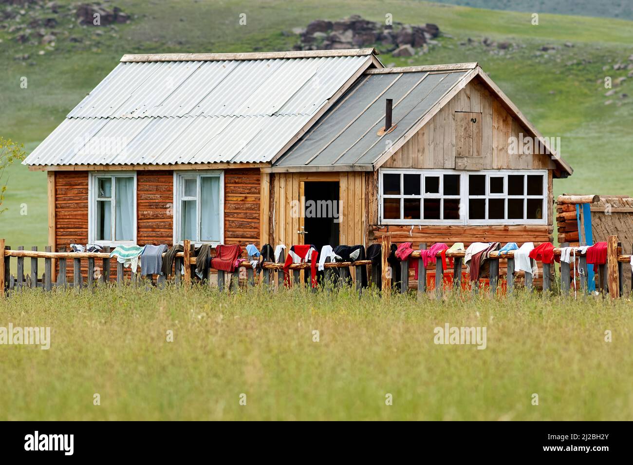 Mongolia. Life in the countryside Stock Photo - Alamy