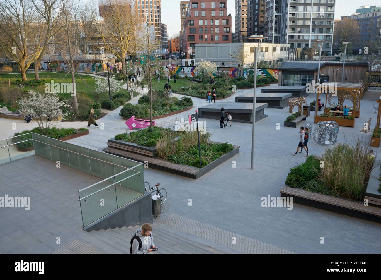 Elephant park london hi-res stock photography and images - Alamy