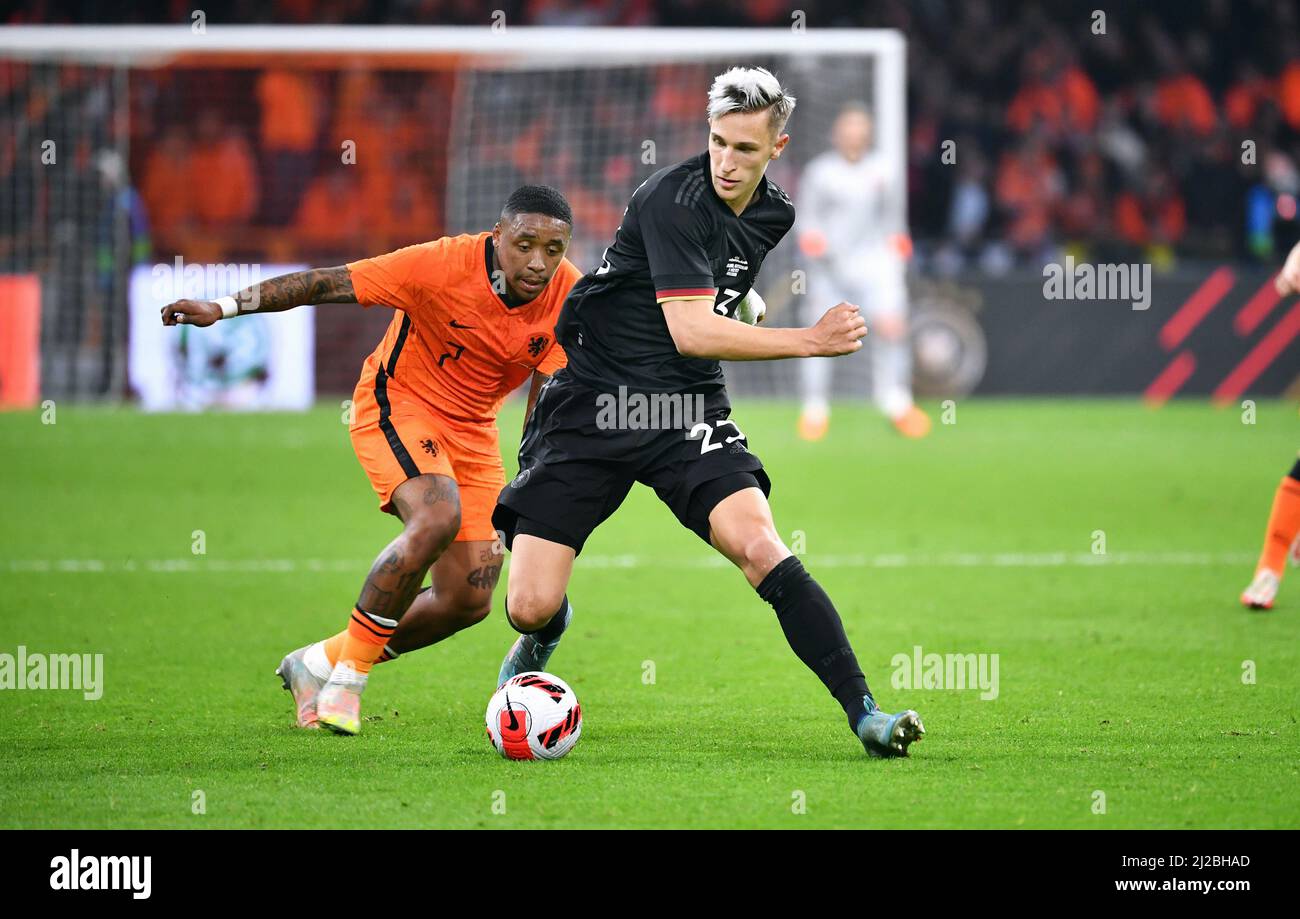 Friendly match, Amsterdam Arena: Netherlands vs Germany;Nico ...