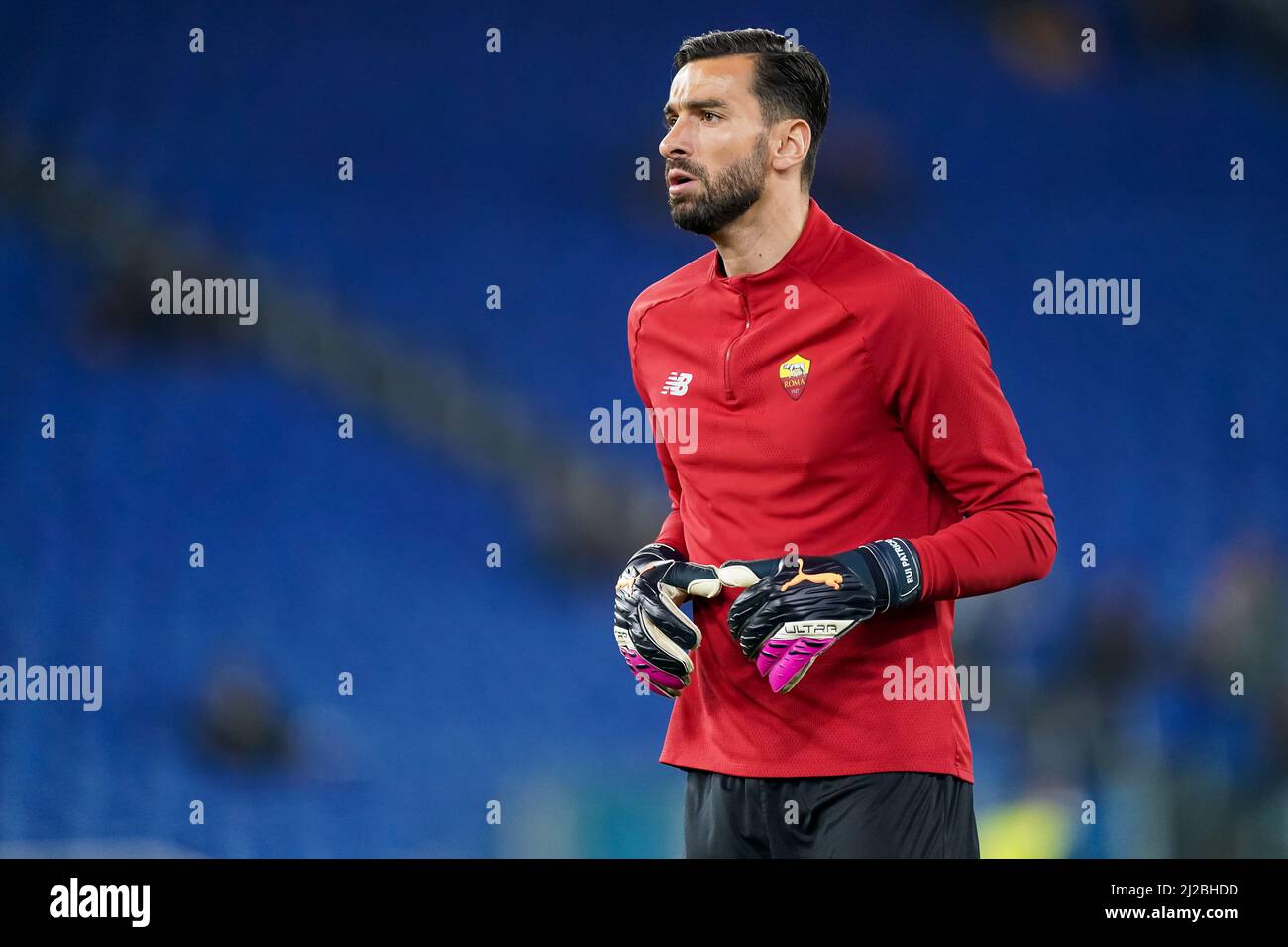 ROME, ITALY - MARCH 17: Rui Patricio of AS Roma during the UEFA ...