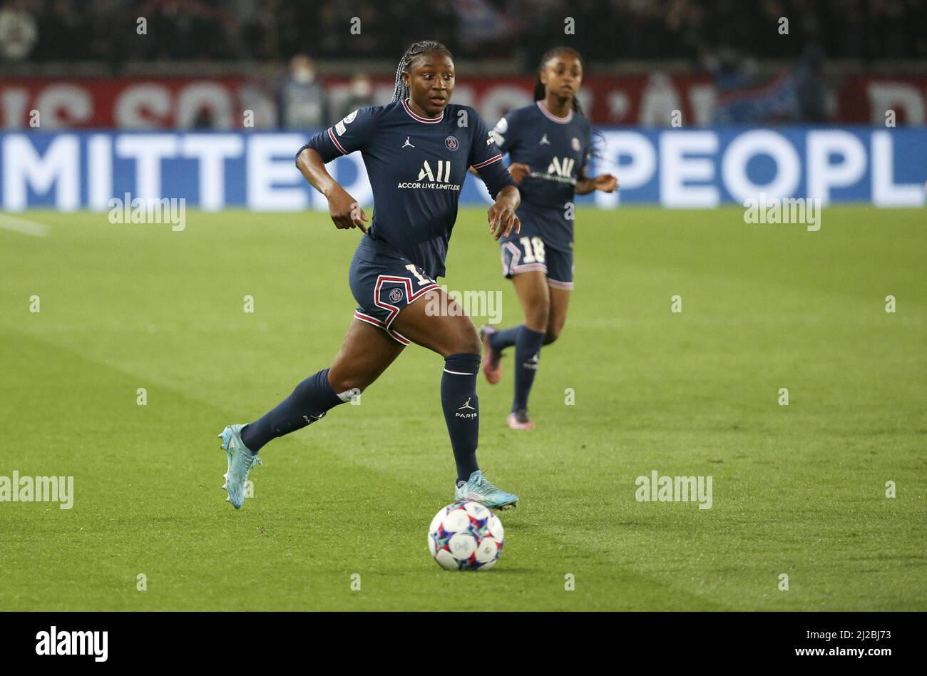 Kadidiatou Diani of PSG during the UEFA Women's Champions League ...