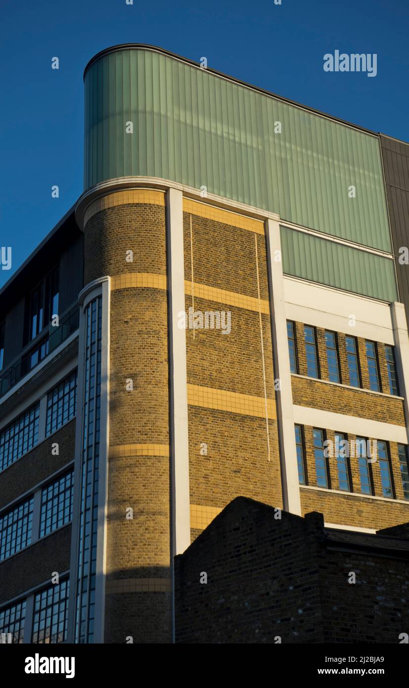 New art deco restoration by a social housing estate in Hackney,London ...