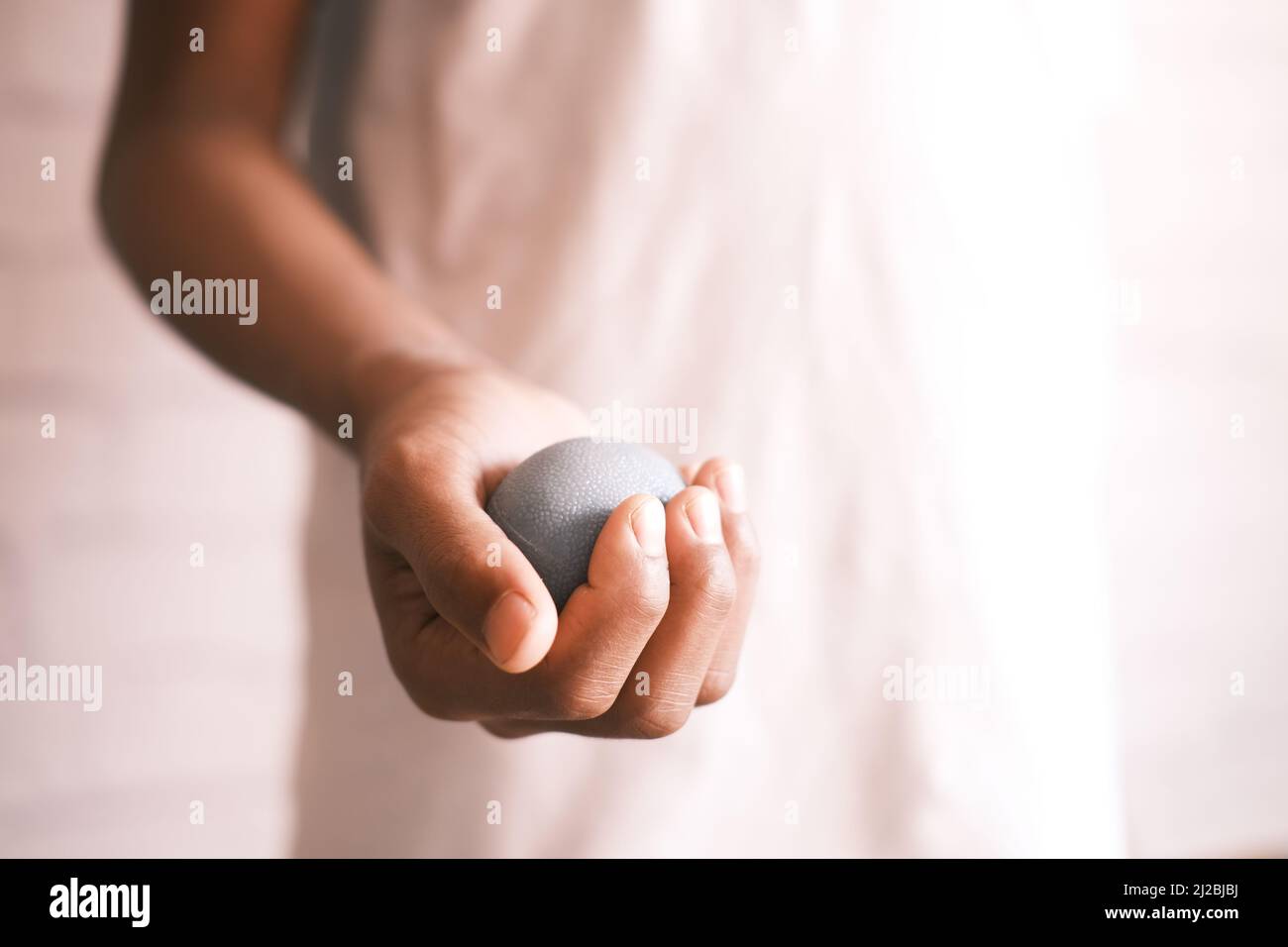 Hand and Finger Strengthening Exercises Stock Photo - Alamy